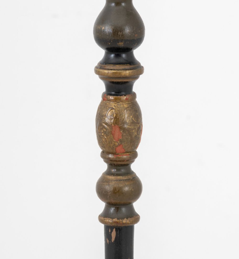 Neoclassical Style Ebonized & Giltwood Floor Lamp – Showplace