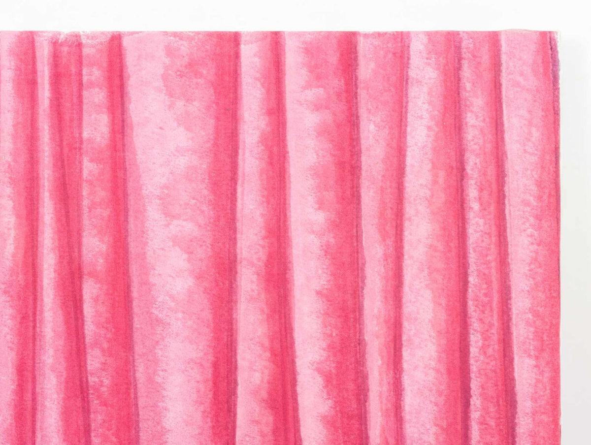 Domenick Capobianco Pink Color Field Oil on Canvas – Showplace