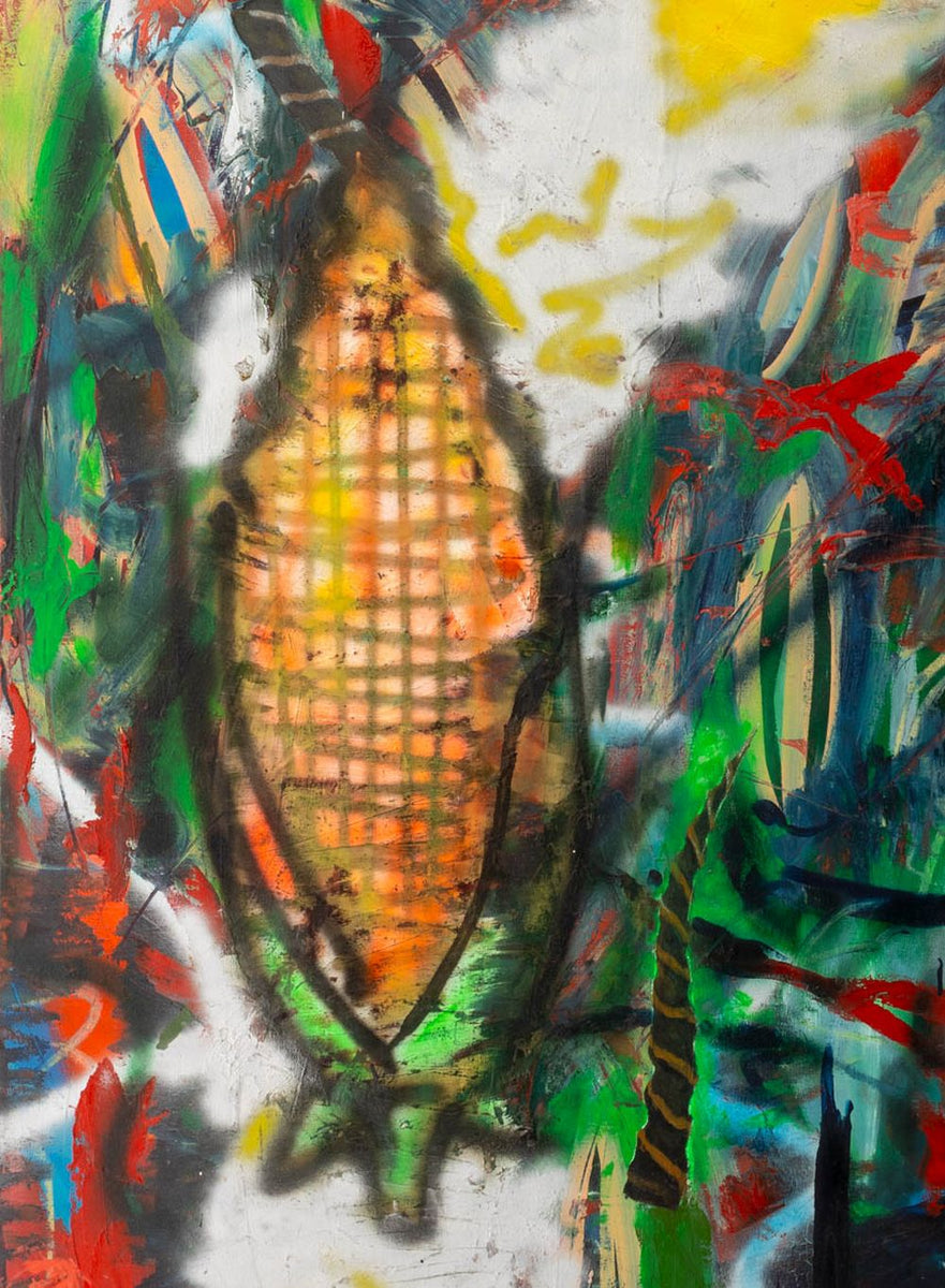 Napoleon Brousseau "Mais Fantome Sans Cible" Oil – Showplace