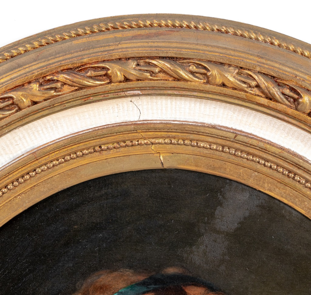 Anton Ebert Portrait of a Woman Oil on Canvas – Showplace